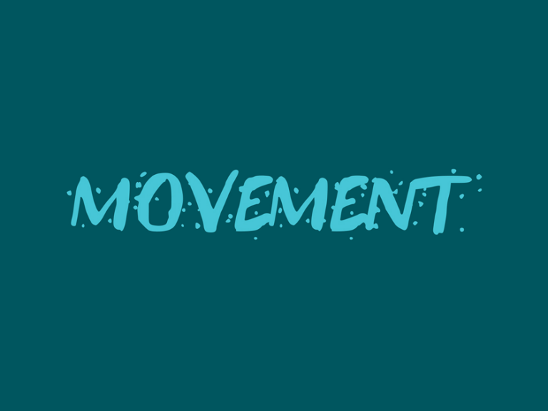 Movement Free Font - Freebies.Fluxes.com