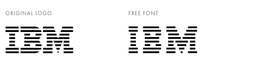 24 Free Fonts Based on Famous Brands and Logos - Fluxes Freebies